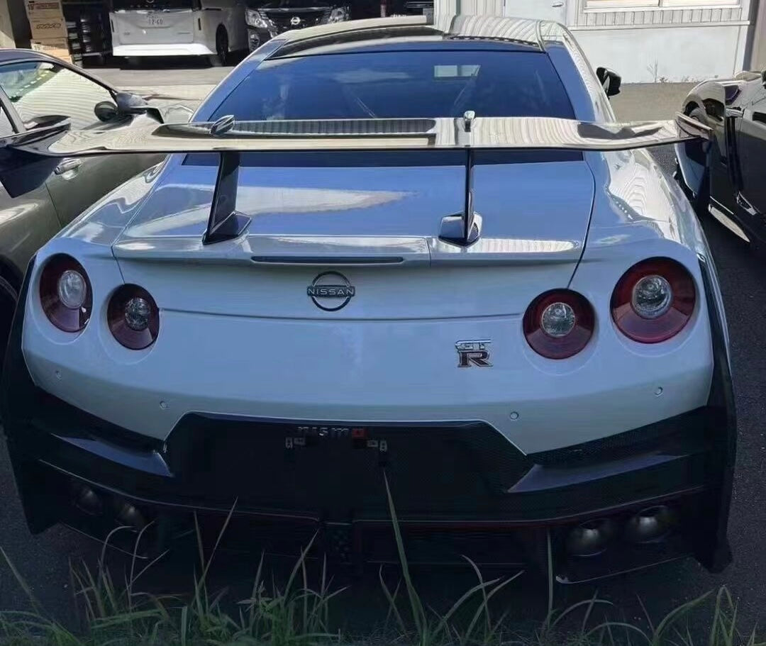GTR R35 CBA/DBA/EBA Nismo Style Carbon Fiber trunk + Spoiler (2009 ...