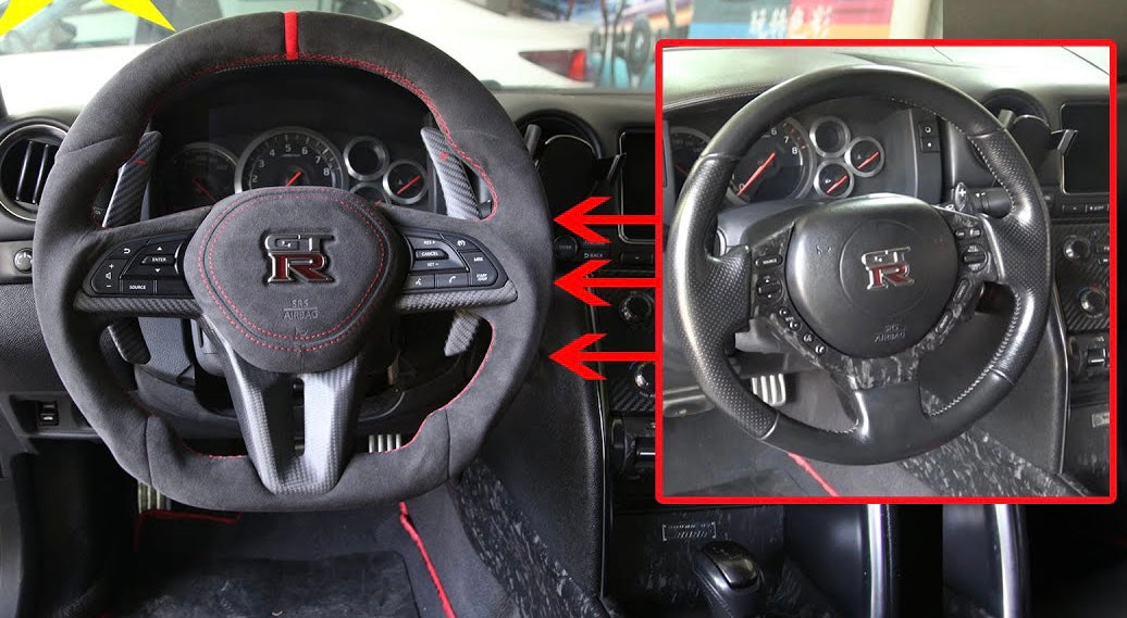 GTR EBA Carbon Steering Wheel Upgrade for the (2009-2016) GTR ...